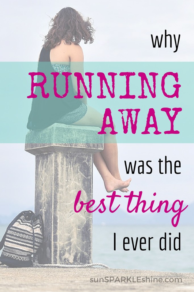 How to Stop Running Away (trust me, I know) - SunSparkleShine